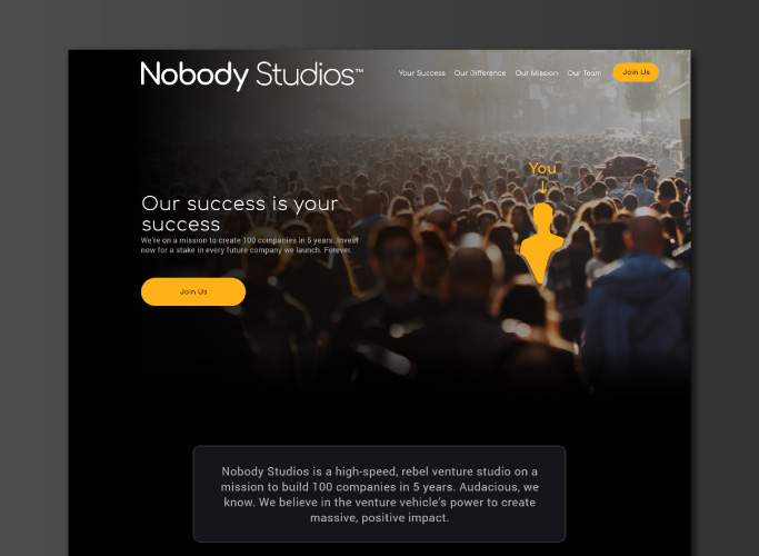 Effective Crowdfunding Campaign Landing Page Design | Charcoal Grey ...